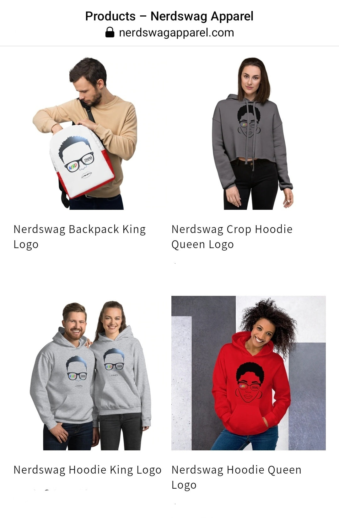 Nerdswag Apparel - Nerd Swag Apparel for Men and Women